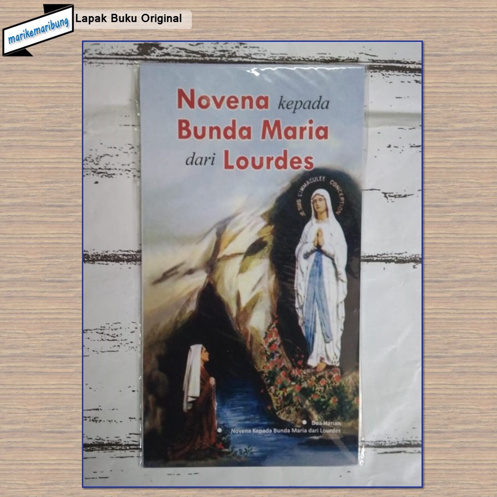 Jual Lembar Doa Novena kepada Bunda Maria dari Lourdes | Shopee Indonesia