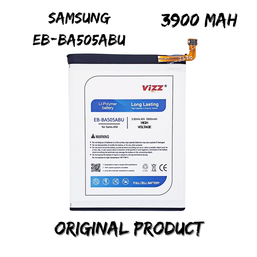 Jual Vizz Baterai Samsung EB-BA505ABU Batre A20 / A30 / A30S / A50 / A50S Original | Shopee ...
