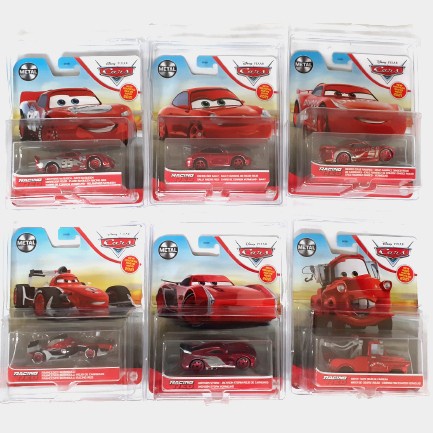 Jual Disney Pixar Cars Red Racing Series 6 pcs | Shopee Indonesia