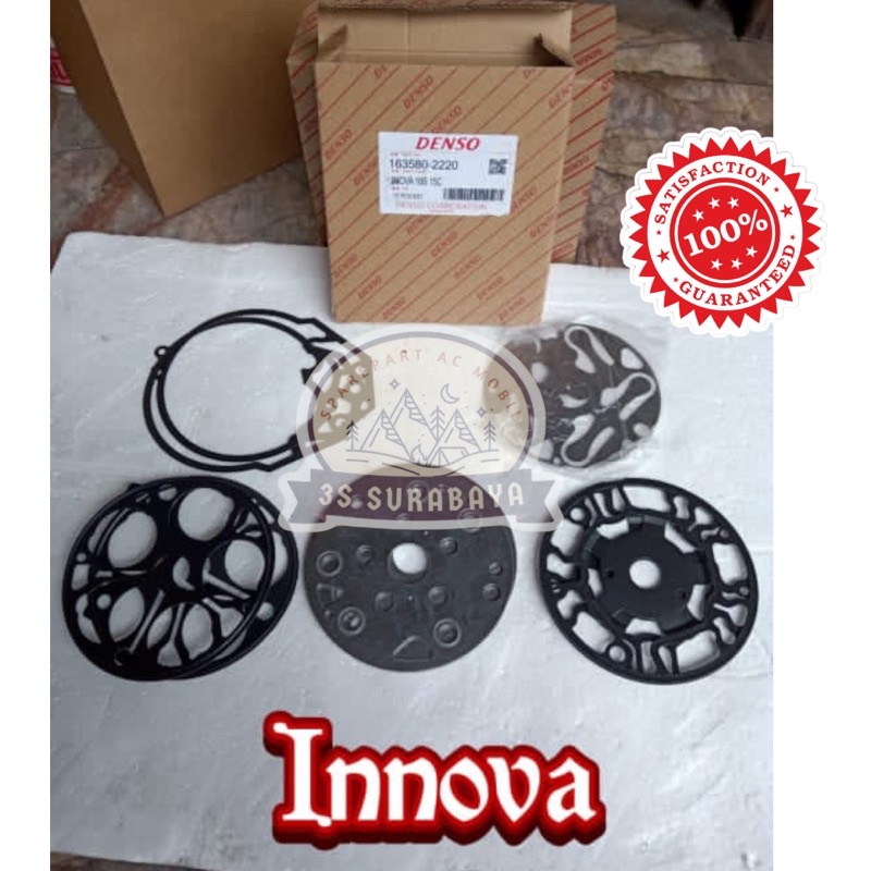 Jual Klep Valve Plate Packing Set Kompresor Innova 2004-2015 | Shopee ...