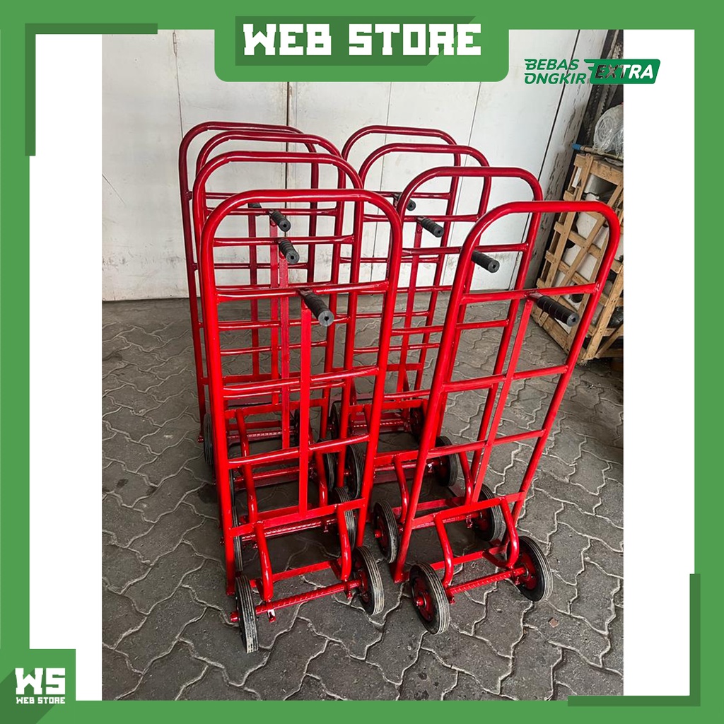 Jual Trolley Barang Troli Lorry Coca Cola Tinggi Lori Barang Serbaguna ...