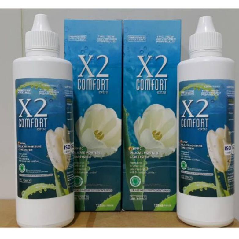 Jual SHOPEE MALL Cairan Softlens X2 Comfort Solution 120ml | Shopee Indonesia