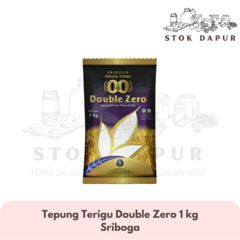 Jual Tepung terigu Sriboga Double Zero 1 Kg ; Protein Tinggi - Roti ...