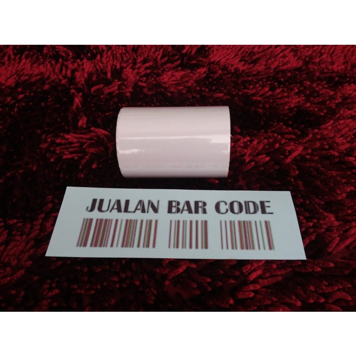 Jual KERTAS STIKER LABEL SEMICODE UK 10 CM X5 CM, 1 LINE | Shopee Indonesia