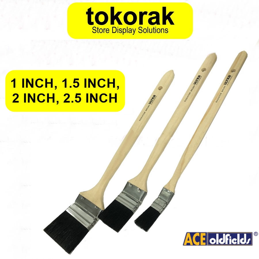 Jual KUAS RADIATOR 1 1.5 2 INCH ACE OLDFIELDS ULTRA KUAS BENGKOK CAT ...