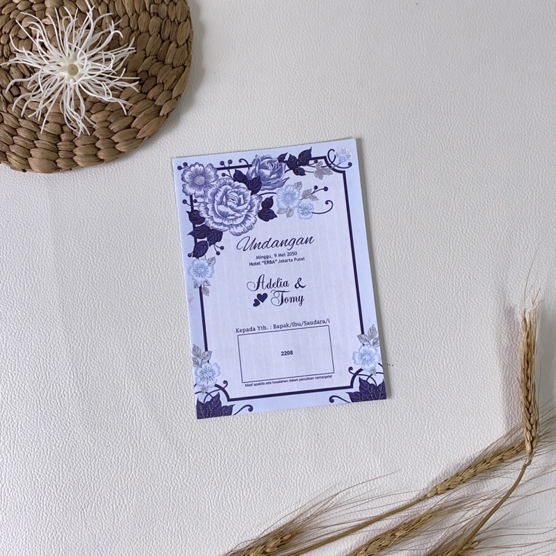 Jual Blangko Undangan ERBA kode 2208 | Shopee Indonesia