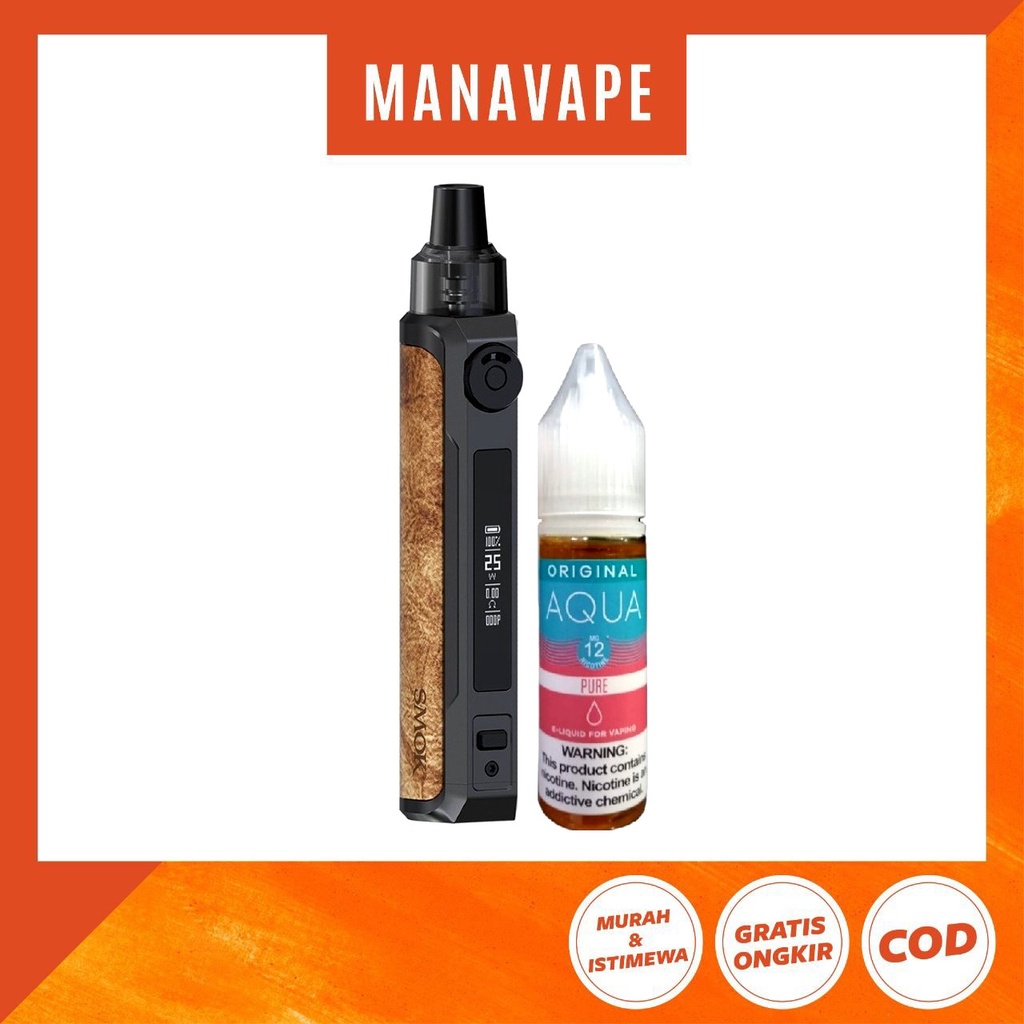 Jual RPM 25 POD KIT AUTHENTIC by SMOK + LIQUID SALT NIC 15ML | Shopee ...