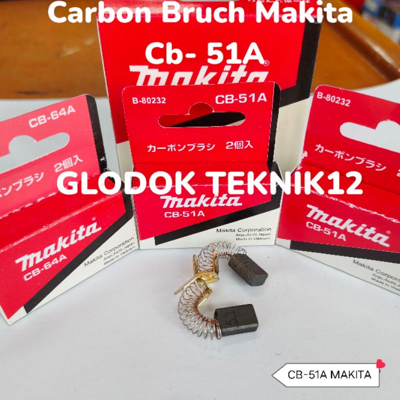 Jual CARBON BRUCH MAKITA CB 51A / SEPUL SPUL BOSTEL ARANG MAKITA CB 51 / MAKITA CB51A | Shopee ...