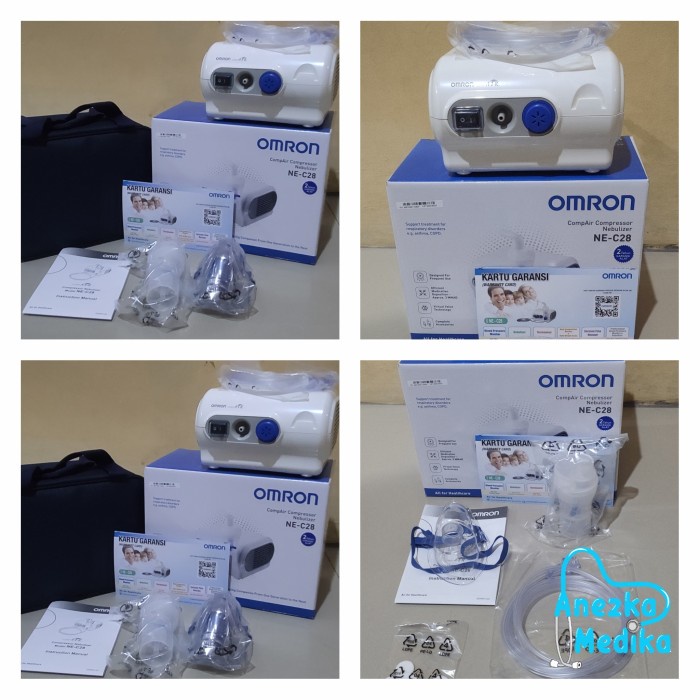 Jual OMRON COMPRESSOR NEBULIZER NE-C28 COMPAIR | Shopee Indonesia