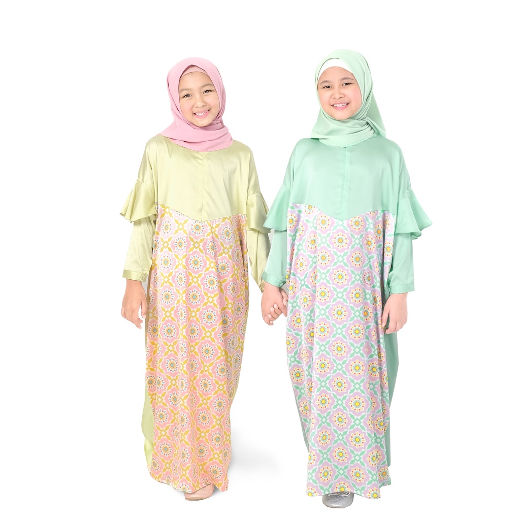 Jual d'odette - Annaya Abaya Print | Shopee Indonesia
