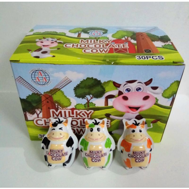 Jual Coklat Cemilan Snack Sapi Cow Milk Susu Kinderjoy Crunchy (isi 30 ...