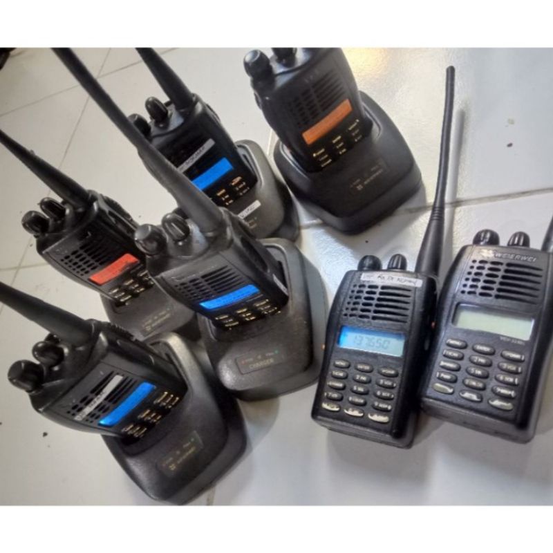 Jual HT Weierwei 3288 VHF Bekas Normal siap pakai | Shopee Indonesia