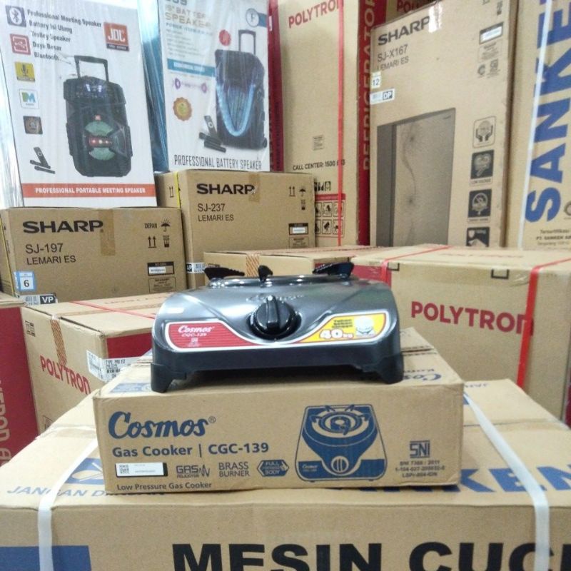 Jual Kompor Gas Cosmos 1 tungku(CGC-139) | Shopee Indonesia