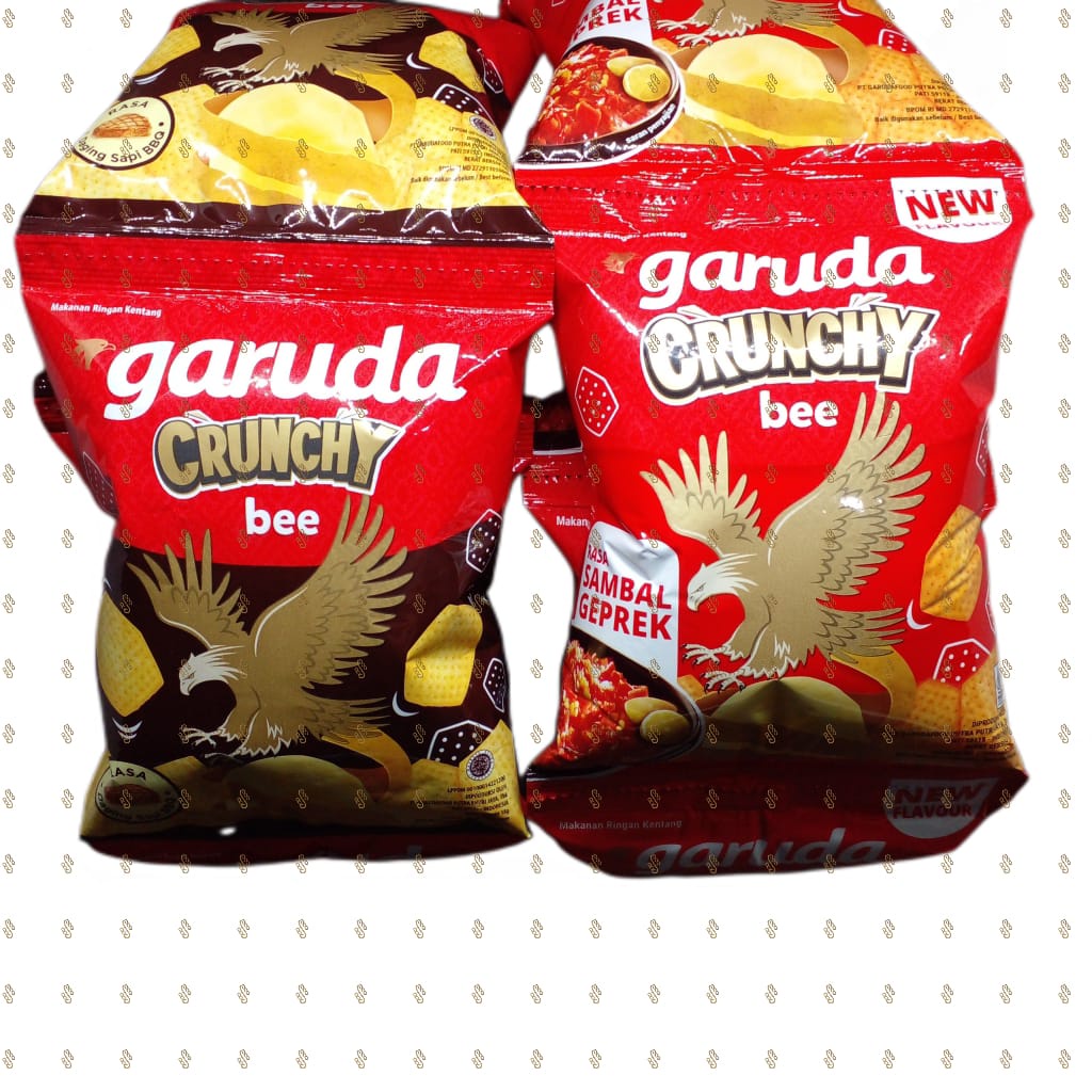 Jual Garuda Crunchy Bee 18gr - Renceng Isi 10 Pcs | Shopee Indonesia