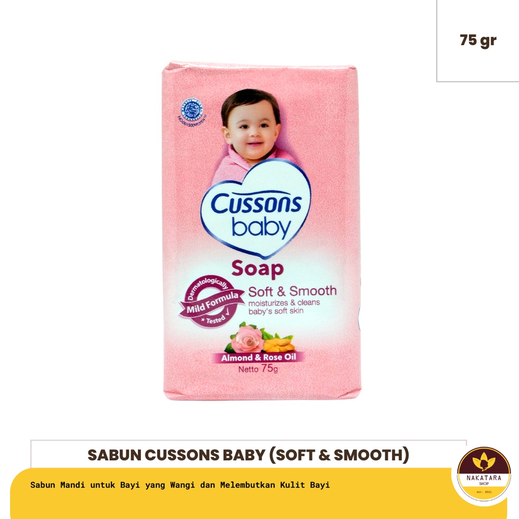 Jual SABUN BATANG CUSSONS BABY UKURAN 75 GRAM | Shopee Indonesia