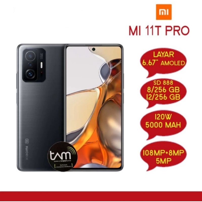 Jual XIAOMI MI 11T PRO RAM 12/256 SEGEL RESMI | Shopee Indonesia