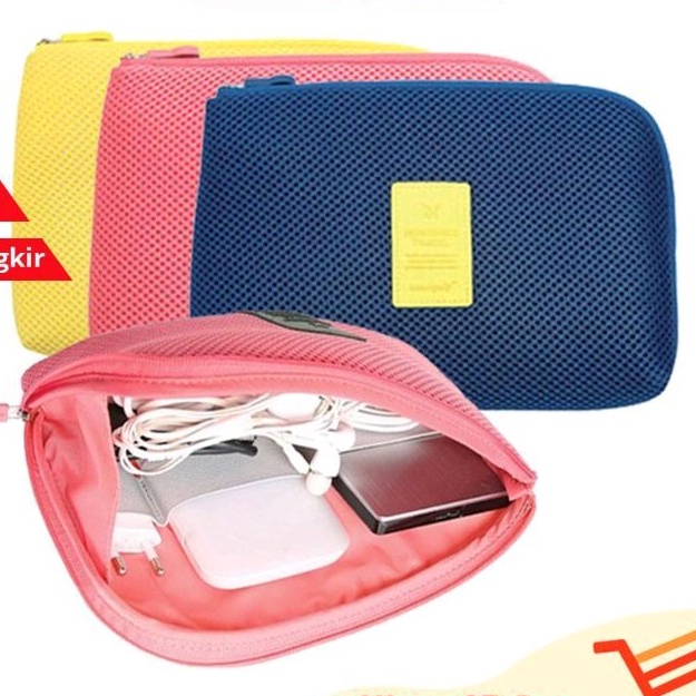 Jual Dompet Travel Pouch /organizer cable pouch travel pouch B1303 ...