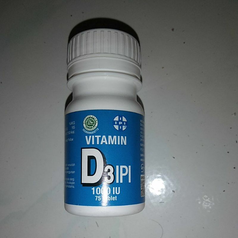 Jual Vitamin D3 1000 IU ipi vitamin D | Shopee Indonesia