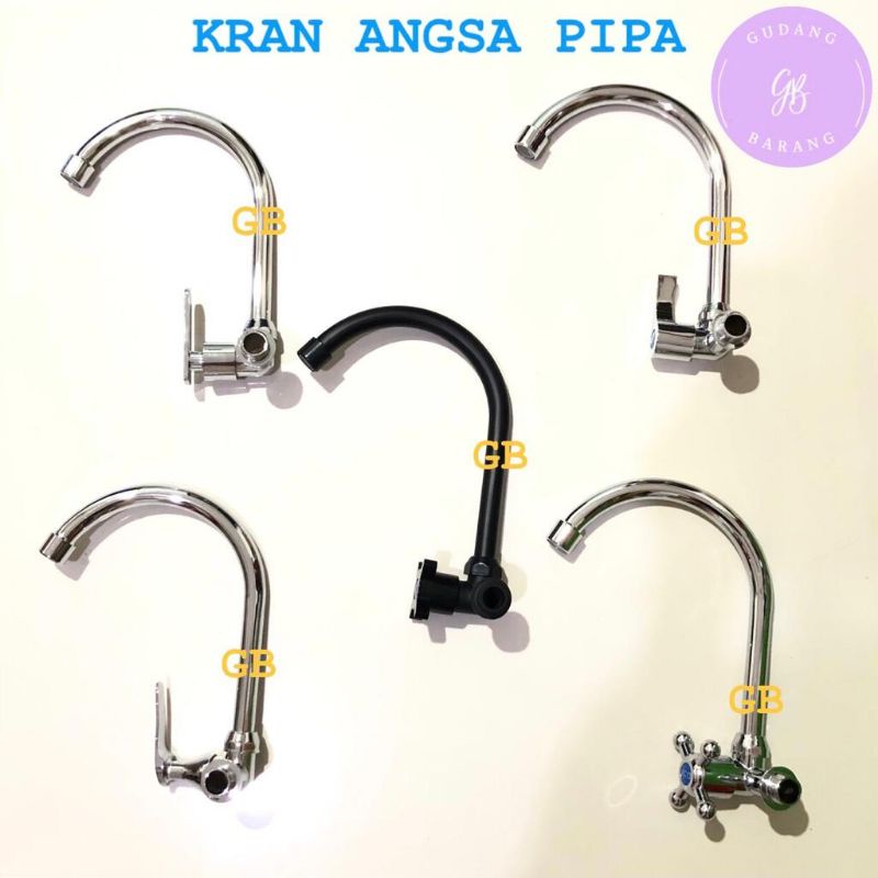 Jual Kran Angsa Pipa - Kran Air Bak Cuci Piring - Kran Cucian Piring ...