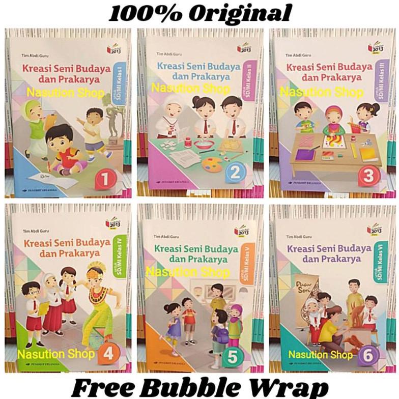 Jual PRODUK- KREASI SENI BUDAYA DAN PRAKARYA KELAS 1 2 3 4 5 6 SD K13 REVISI ERLANGGA - BUKU ...