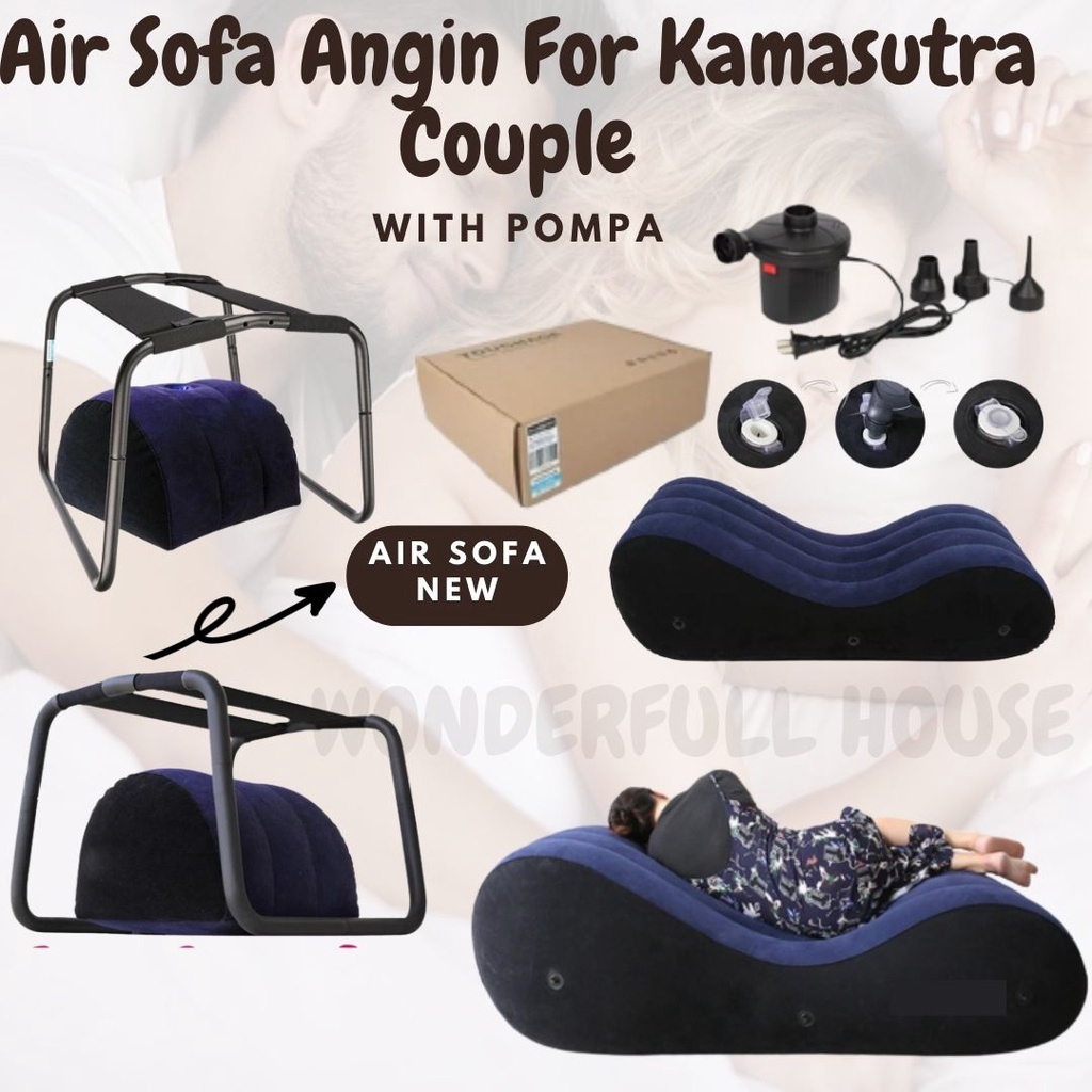 Jual Air Sofa Angin Dengan Pompa Sofa Angin Air Sofa Portable ...