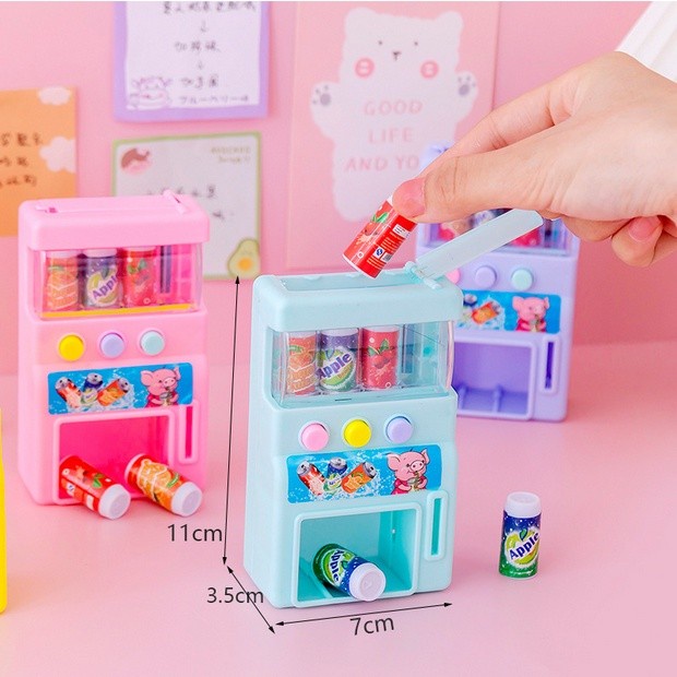 Jual Mainan vending machine mesin minuman kaleng dengan koin / mainan ...