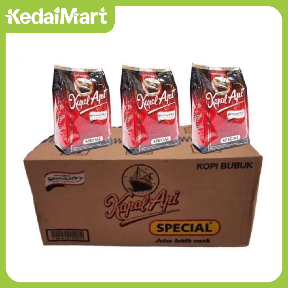 Jual Kopi Kapal Api Special Mix 380 Gram Dus Isi 9 | Shopee Indonesia