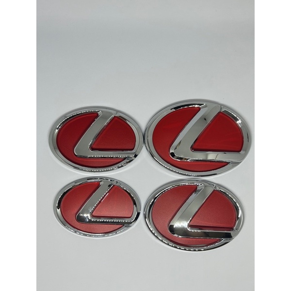 Jual Logo Emblem Lexus Merah Chrome | Shopee Indonesia