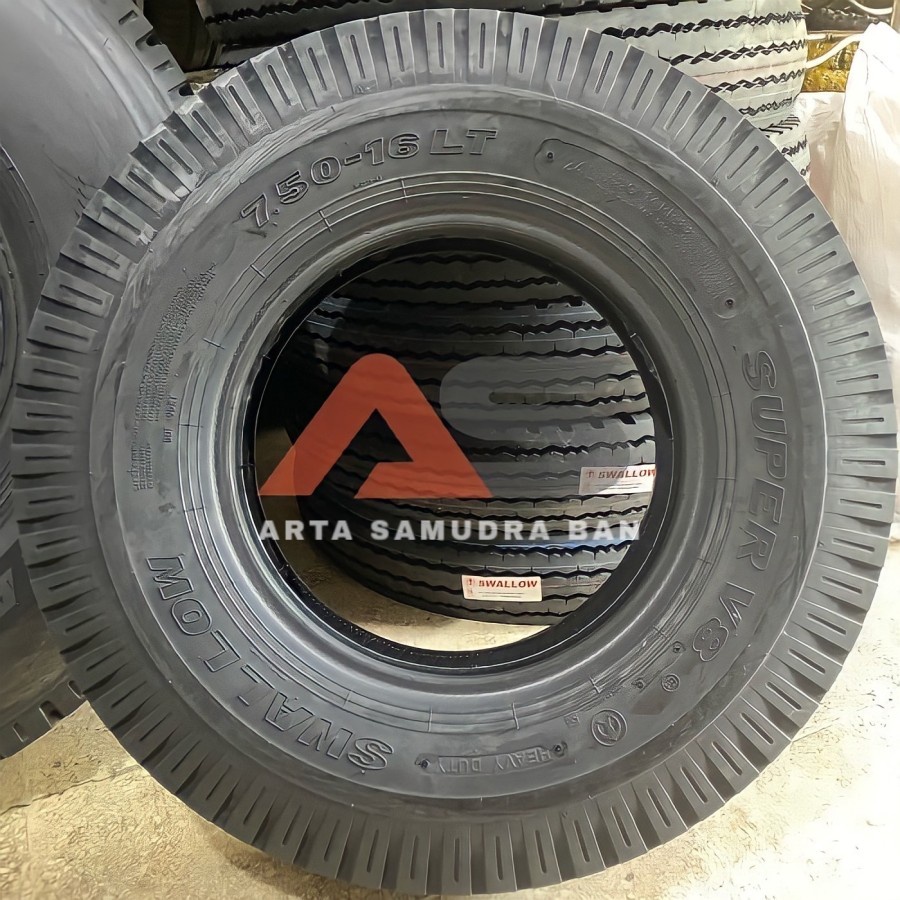 Jual Ban Truk Swallow Super V8 Heavy Duty HD 750 7.50 - 16 14PR | Shopee Indonesia