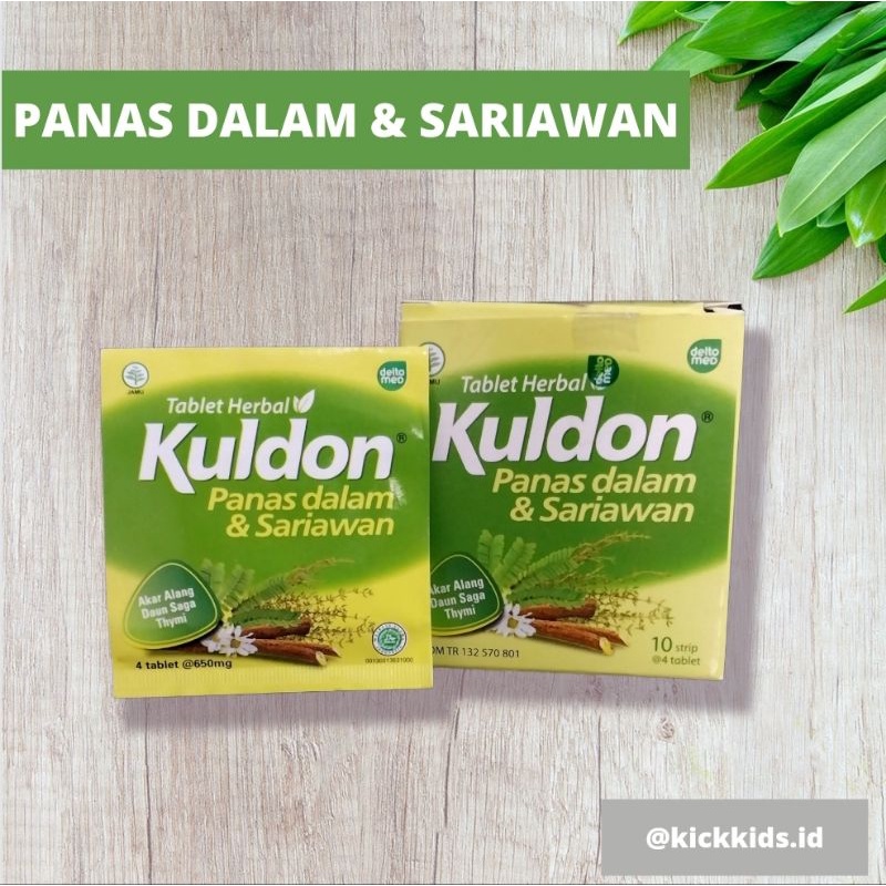 Jual Kuldon Sariawan tablet herbal panas dalam dan sariawan | Shopee Indonesia