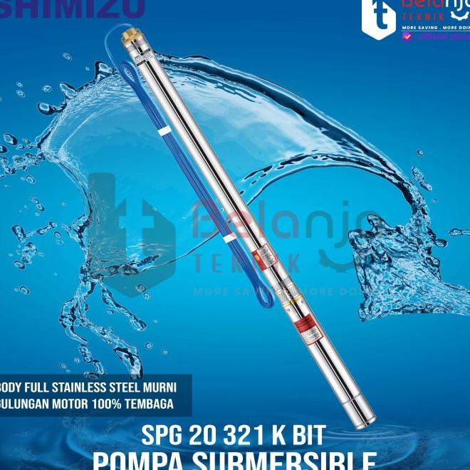 Jual Shimizu Spg 20 321 K Bit 3/4 Hp 2 Inch Mesin Pompa Air Satelit ...