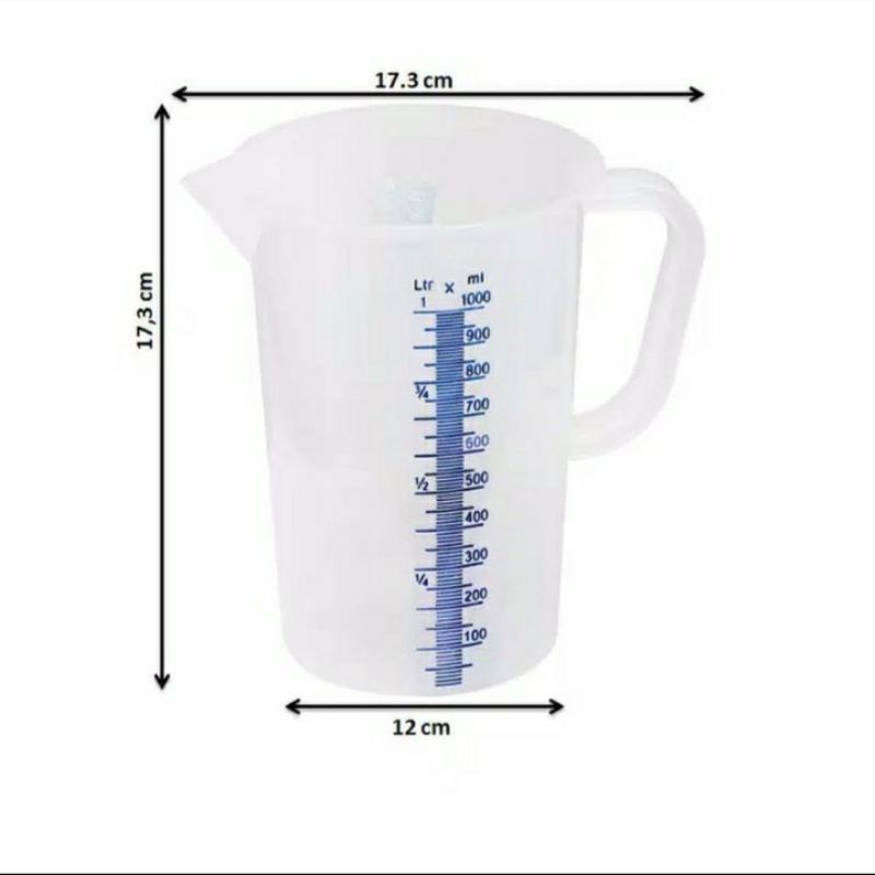 Jual Gelas Ukur 1 Liter Terlengkap & Harga Terbaru Mei 2026 | Shopee ...