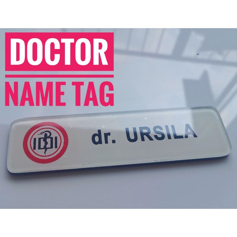 Jual NAME TAG DOKTER, LOGO IDI | Shopee Indonesia