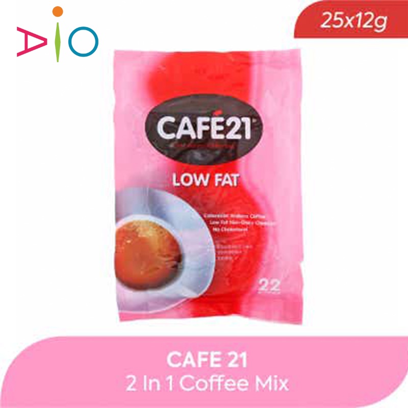 Jual Cafe 21 Coffee mix 2in1 / Cafe21 Kopi 2 in 1 Tanpa Gula ( No Sugar ...