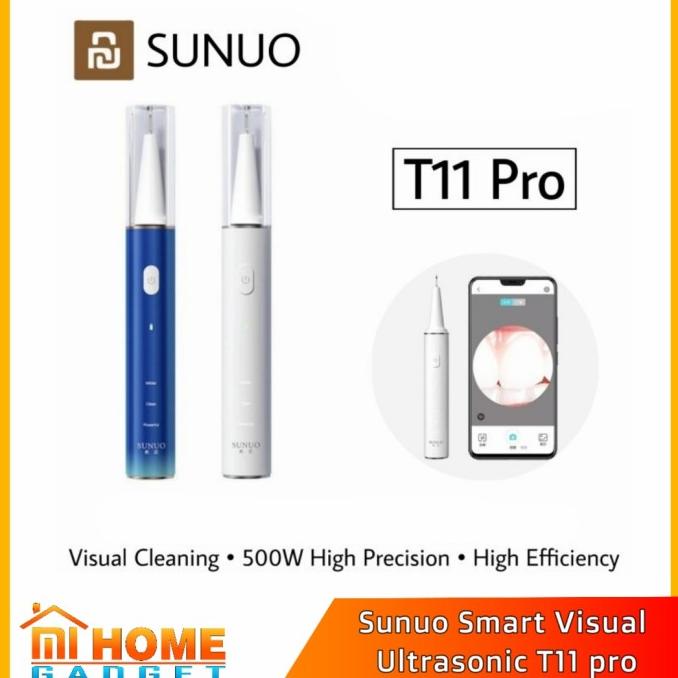 Jual SUNUO Smart Visual Ultrasonic Dental Scaler T11 Pro with Camera | Shopee Indonesia
