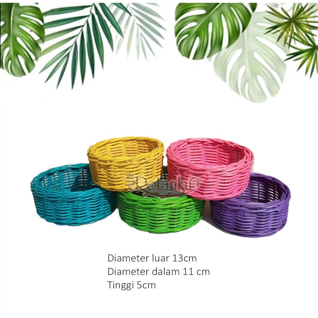 Jual Rotan Bulan Diameter 13cm dengan berbagai warna | Shopee Indonesia