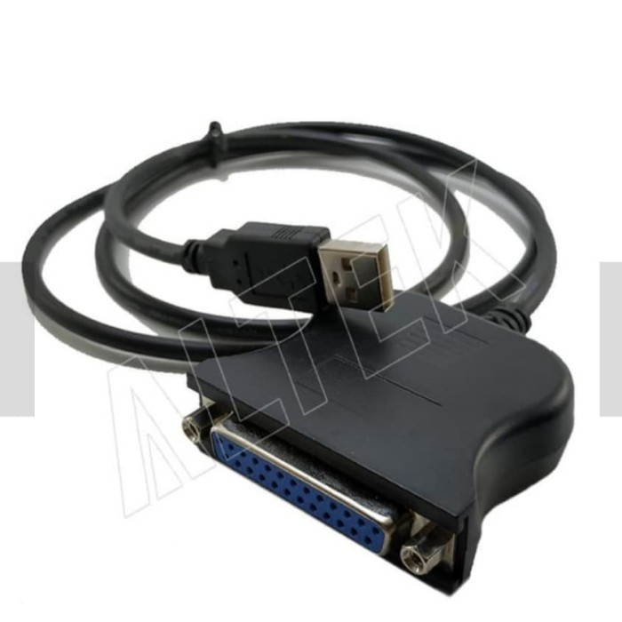Jual Kpr Usb To Paralel Printer Konektor Db 25 Pin Female | Shopee ...