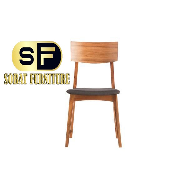 Jual Kursi Cafe Minimalis Kayu Jati - Kursi Makan Resto model scandinavian | Shopee Indonesia