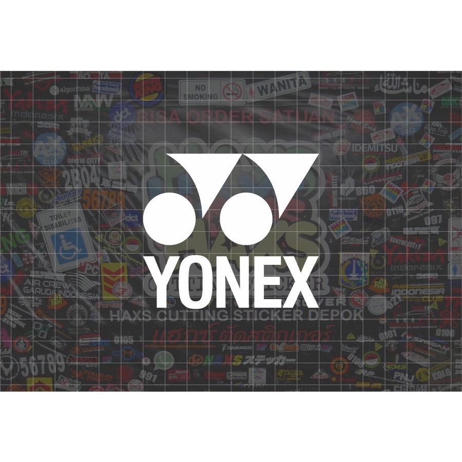 Jual Cutting Sticker Logo Yonex 8 Cm Untuk Motor Mobil V1 | Shopee ...