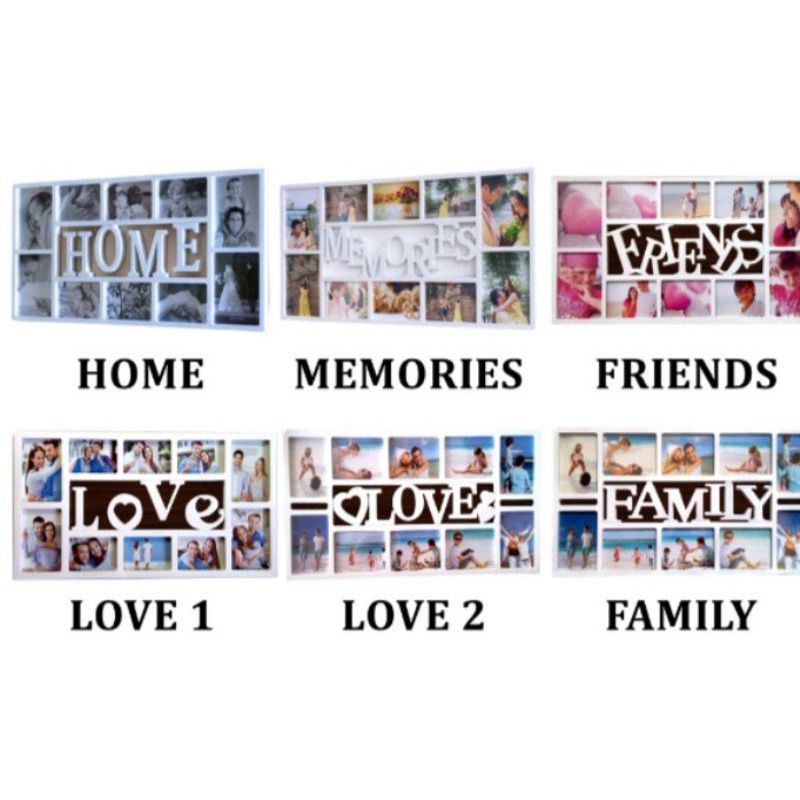 Jual BINGKAI FOTO besar FRAME Photo album foto hiasan dinding cetak ...