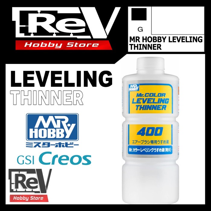 Jual Thinner Mr Color Thinner Leveling 400 Thinner Gundam Model Kit Mg ...