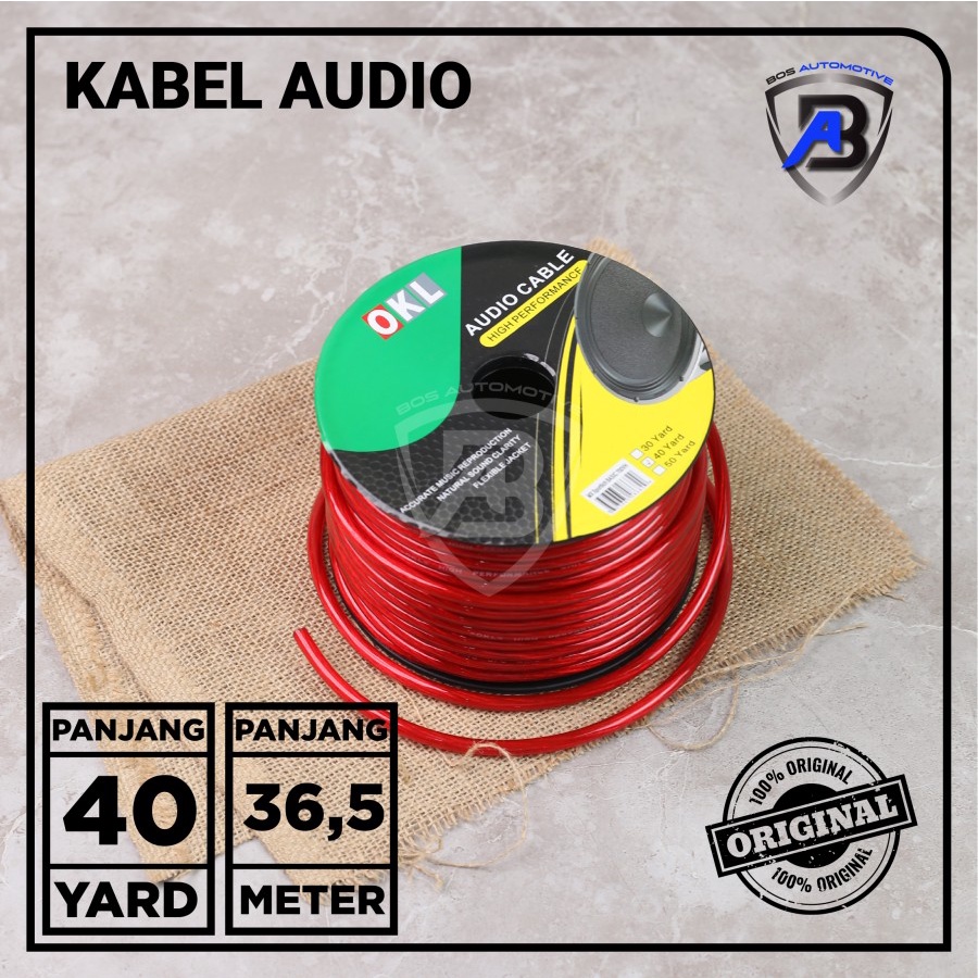 Jual 【OKL】Kabel Speaker / Kabel Strum / Kabel Power Audio Mobil 8 Awg ...