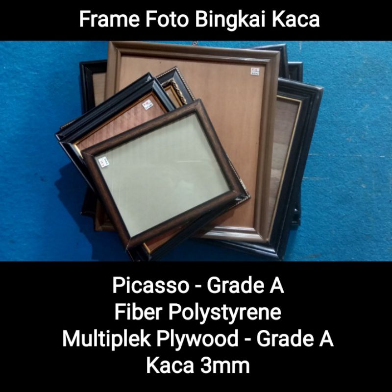 Jual Figura Poto Bingkai Frame Fiber Handmade Buatan Lokal | Shopee ...