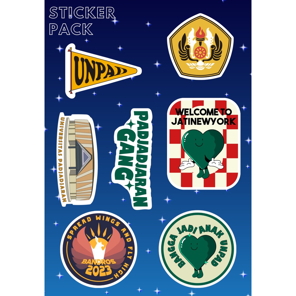 Jual Sticker Pack Unpad - Bandros | Shopee Indonesia