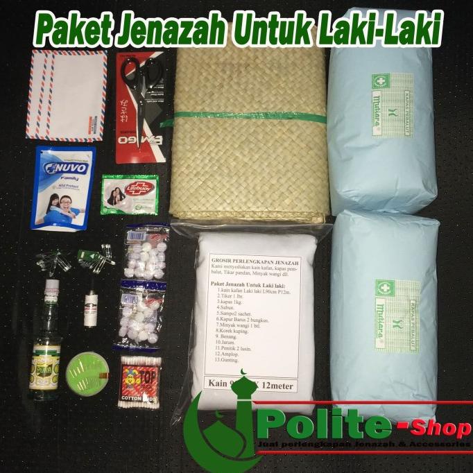 Jual Paket komplit kain kafan untuk jenazah Laki laki | Shopee Indonesia Jual Paket komplit kain kafan untuk jenazah Laki laki | Shopee Indonesia