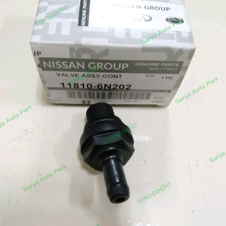 Jual valve pvc pcv livina juke evalia xtrail t31 serena c24 11810-6N202 ...