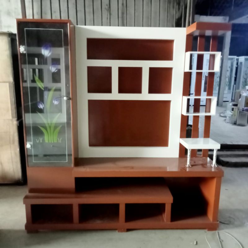 Jual bufet tv PVC multiplek finishing cat Duco | Shopee Indonesia