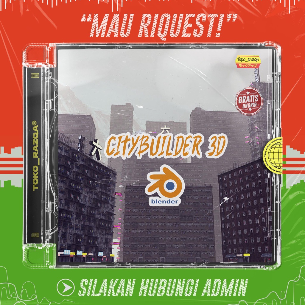 Jual Citybuilder 3D For Blender BLD | Shopee Indonesia
