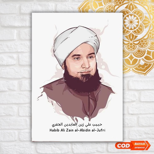Jual Habib Ali Zain al-Abidin al-Jufri - Wall decor - Poster Islami ...