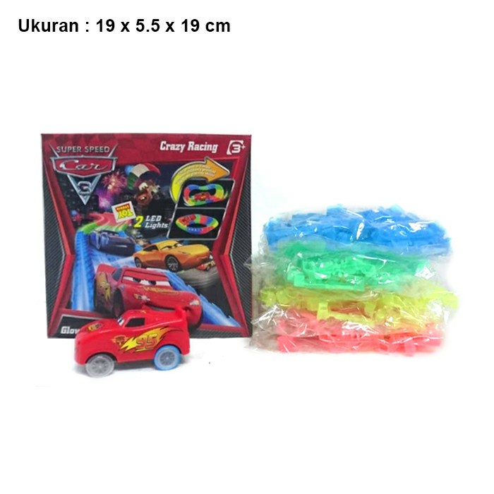 Jual Mainan Mobil Mobilan Track Set Jalur Mobil dan Rel Cars Track Set ...